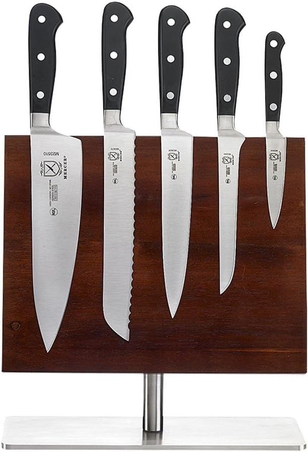 Mercer Culinary Renaissance 6-Piece Magnetic Board Steel Knife Set, 11 ...