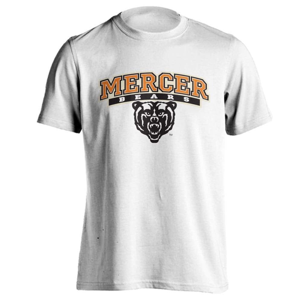 Mercer University Bears MU Classic Arch Mascot Short Sleeve T-Shirt ...