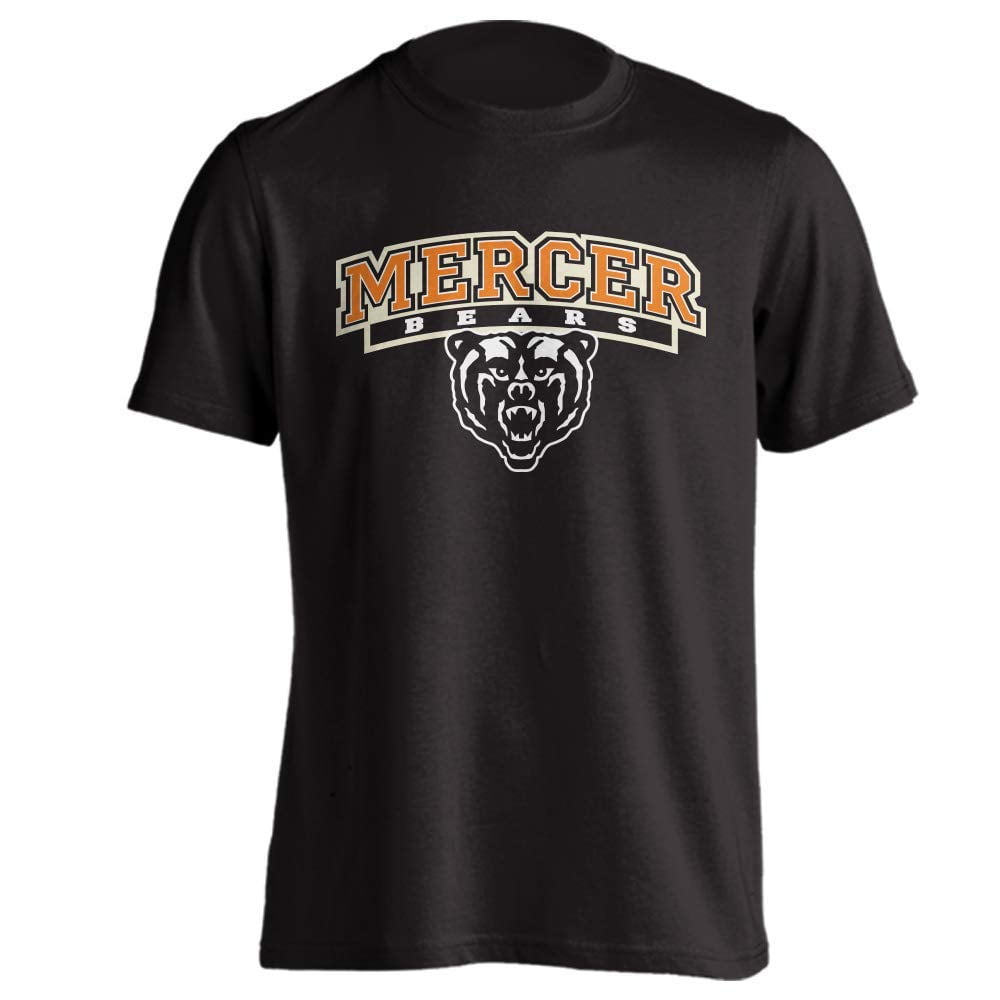 Mercer University Bears MU Classic Arch Mascot Short Sleeve T-Shirt ...
