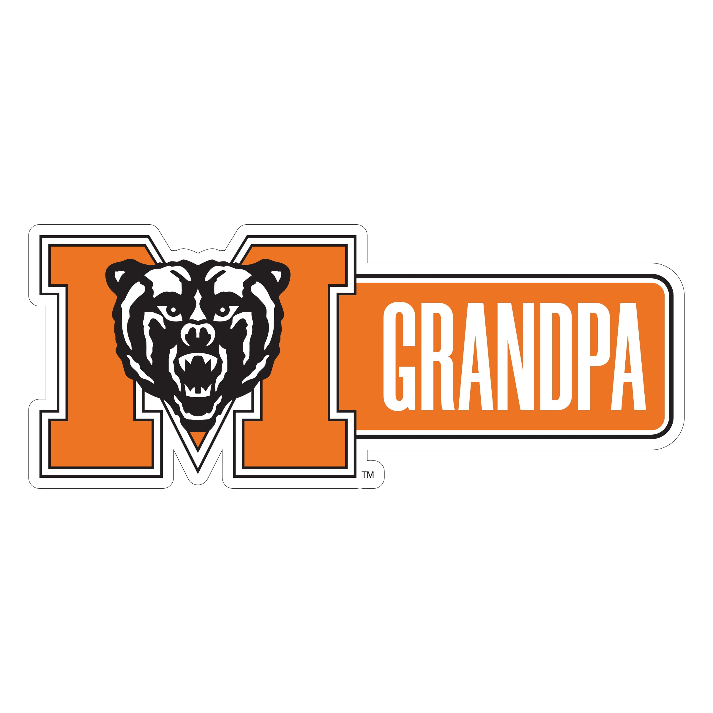 Mercer University Proud Grandma Die Cut Decal Officially Licensed ...