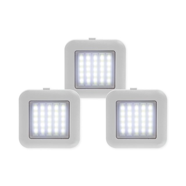 MerchSource White Gray Hammer and Axe 3 Pack Bright LED Dimmer Lights ...