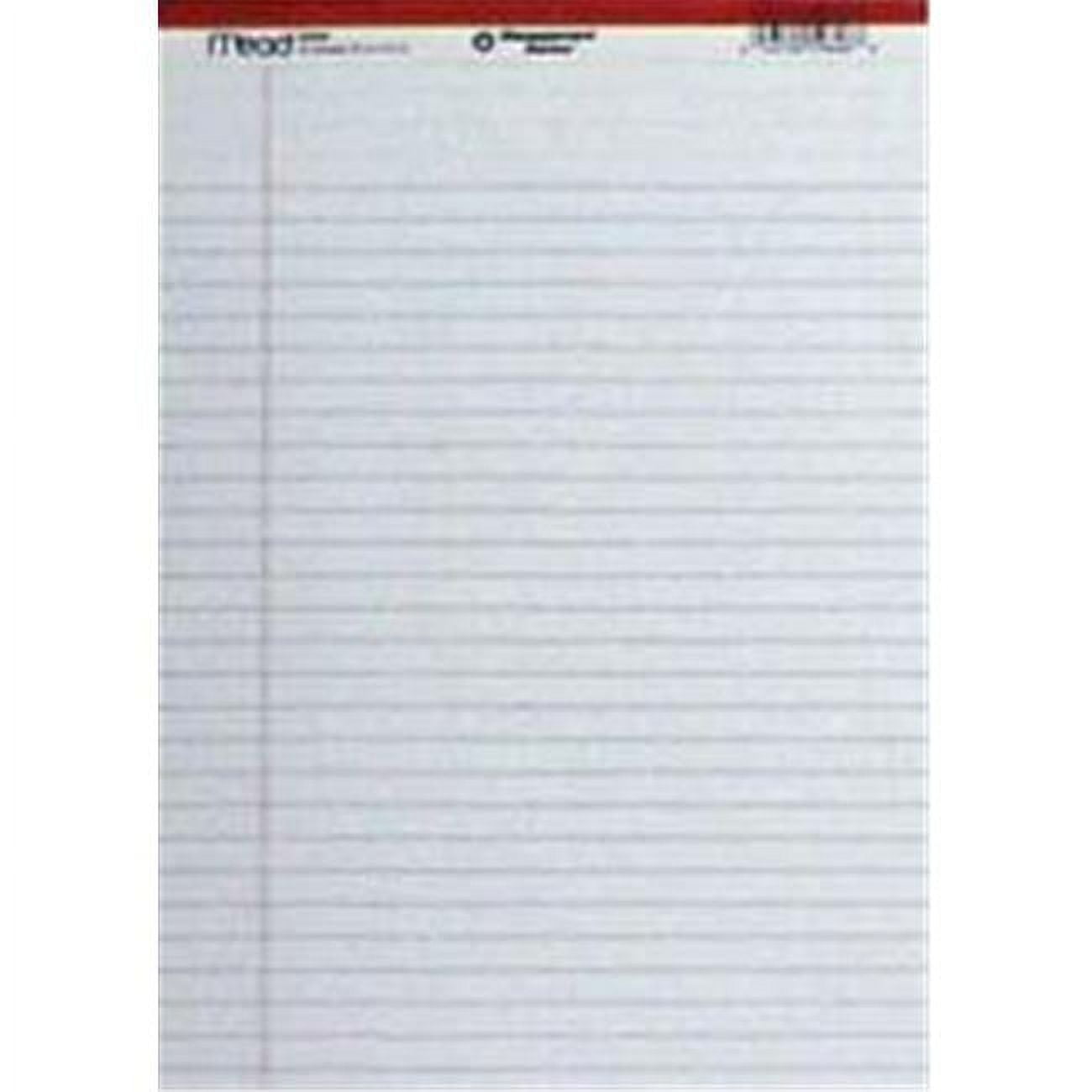 Merchandise 65196956 8 x 12 in. Mead Legal Pad, White - Walmart.com