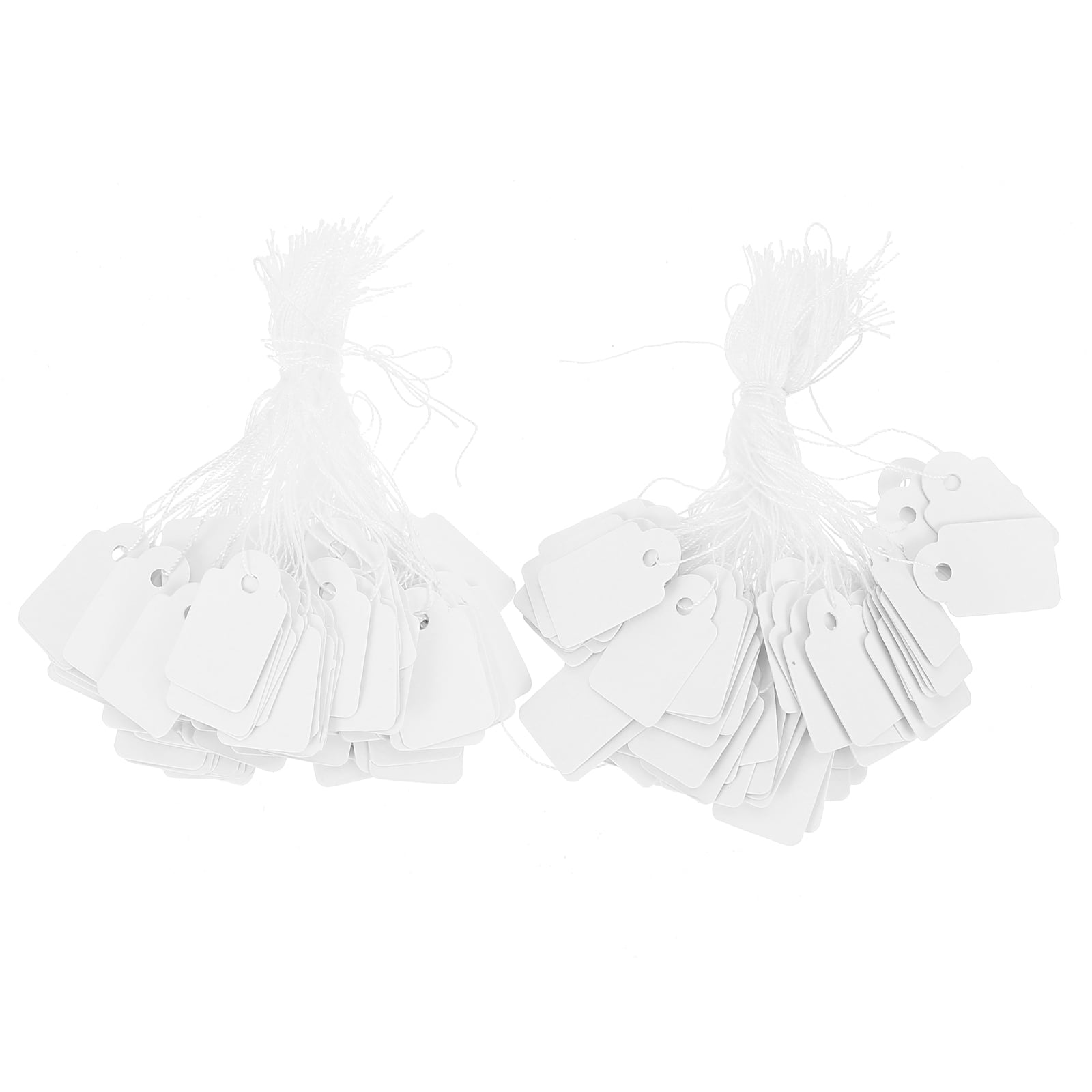 White Price Tags for Jewelry Shop 200PCS Ideal for Writing Price and ...