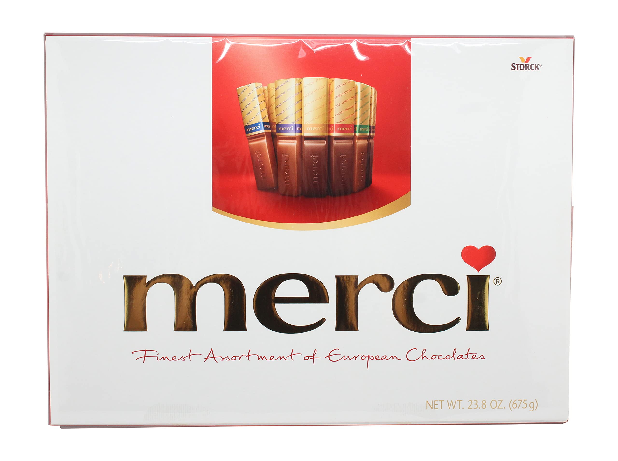 Merci Assorted Chocolates Net AIF9 Wt (23.81 Oz),, 23.8 Oz () - Walmart.com
