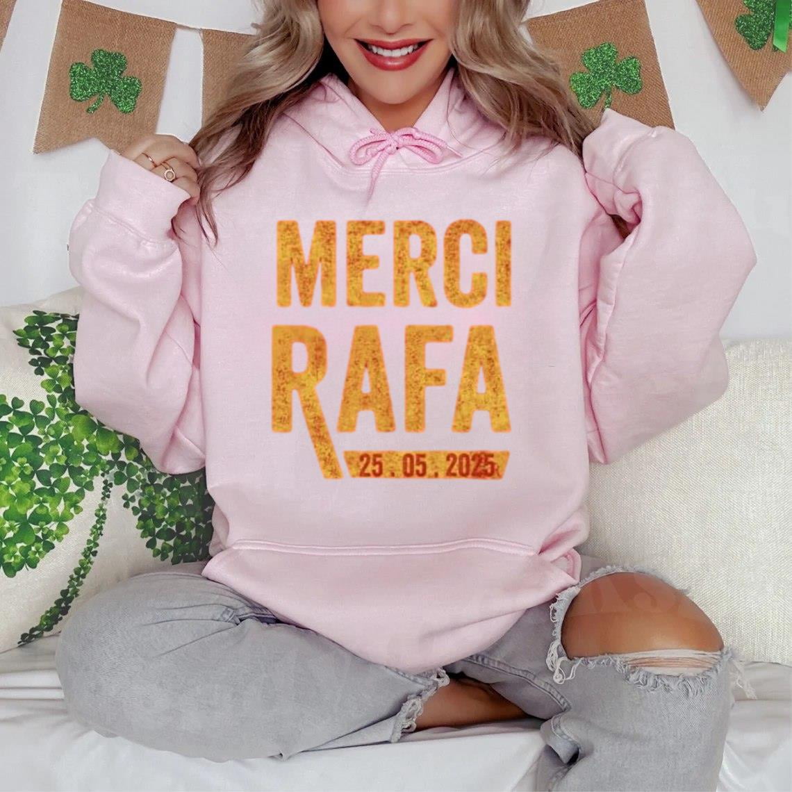 Merci Rafa Vintage Tennis Legend Tribute Retro Rafael Nadal Fan Art ...