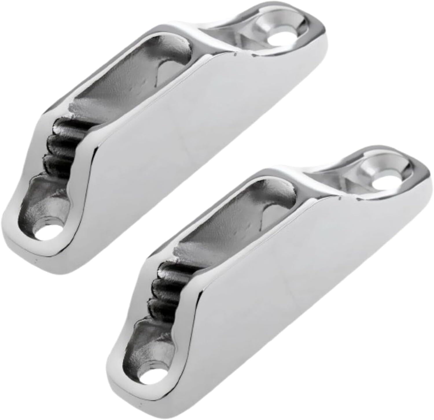 MerciL Boat Rope Clam Cleat, 18 x 82mm Marine Grade 316 Stainless Steel ...