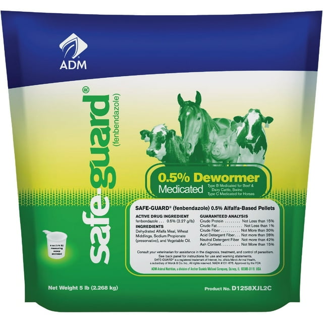 Merck Animal Health Safe-Guard Dewormer for Dairy and Beef Cattle ...