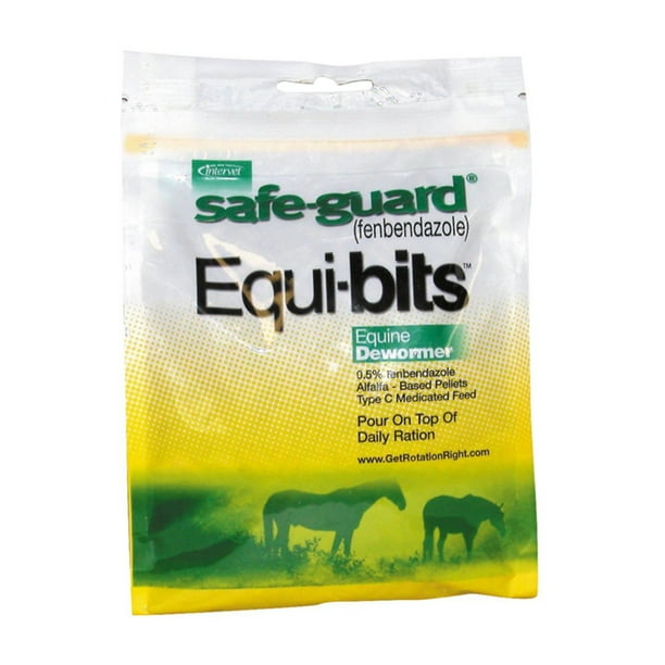 Intervet Safeguard Dewormer Pellets for Horses, 1.25-Pound One Size ...