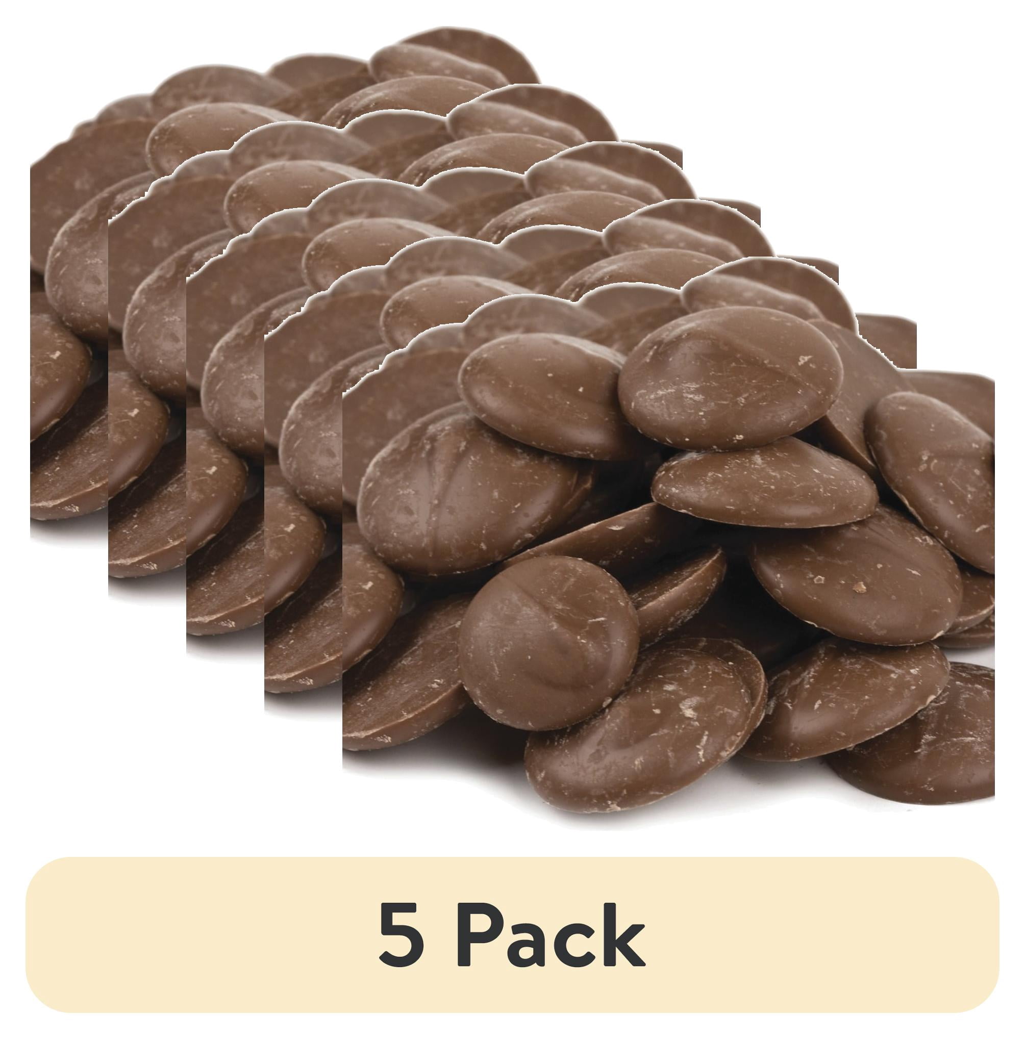 (5 pack) Merckens Coating Wafers, Milk Chocolate, 10 Pounds, Melting ...