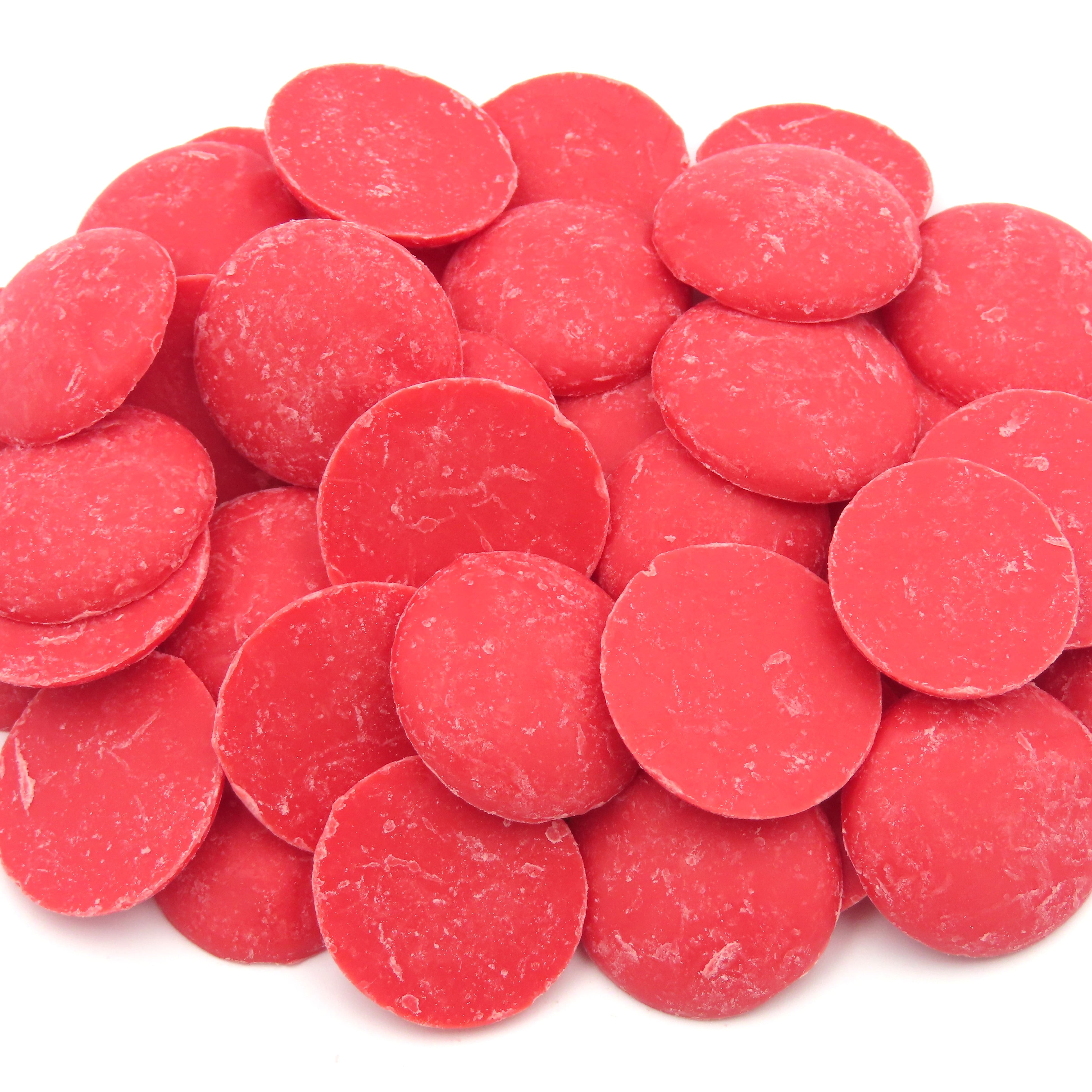 MERCKENS Coating Wafers, Red Melting Chocolate, 1 Pound Package ...