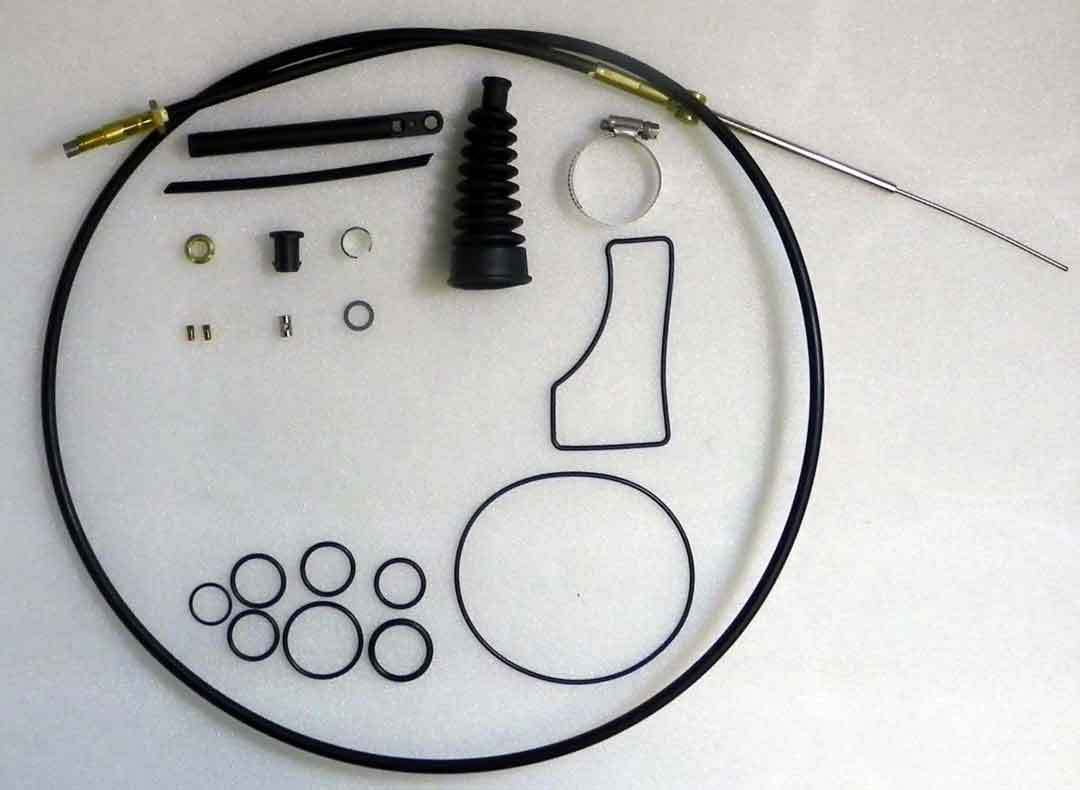 Mercruiser Bravo Shift Cable Kit w/Ends Bellows & O Rings - 902-210 ...