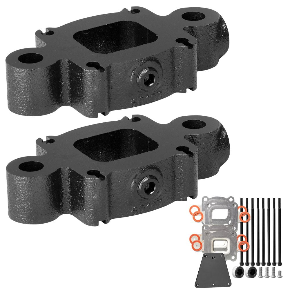Mercruiser Set of 2 Dry Joint 1.7” Spacers with Riser Extension Kit ...
