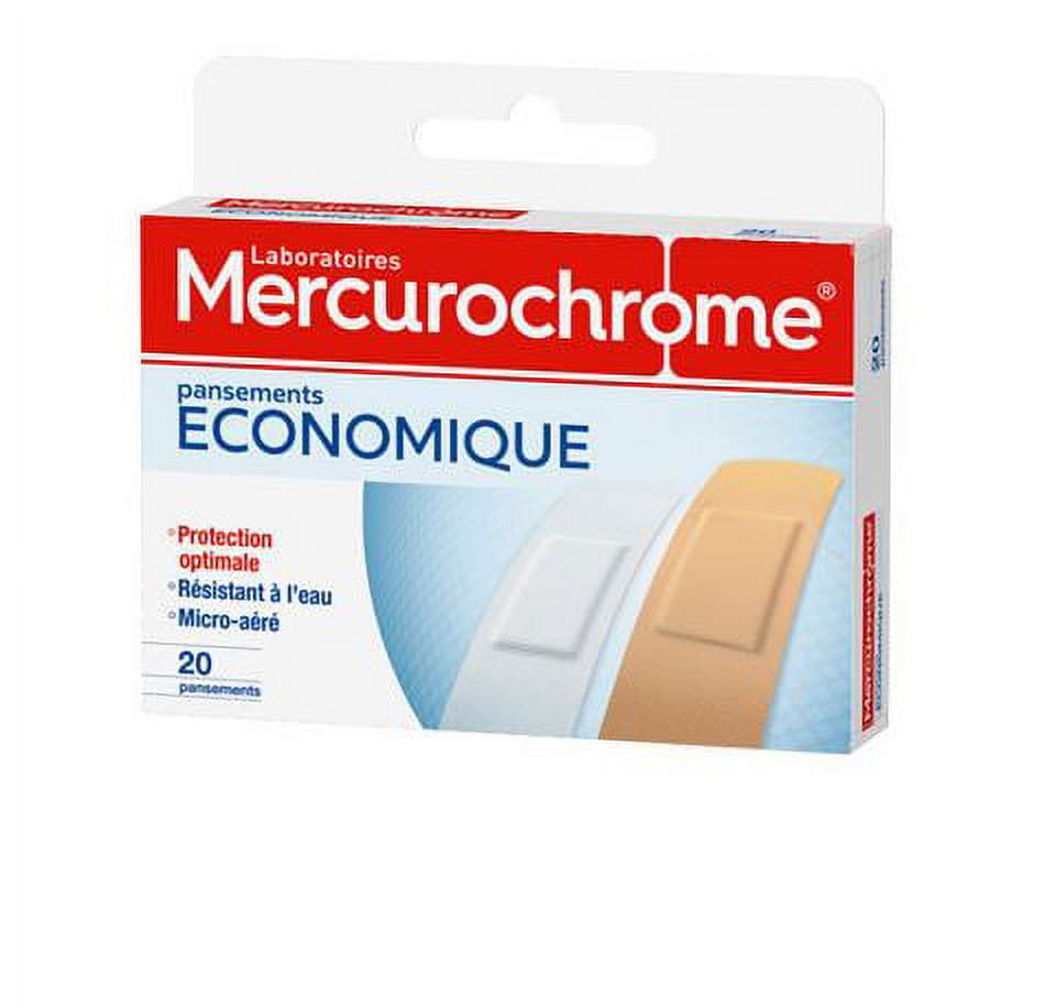 Mercurochrome Economic Plasters 20 Plasters - Walmart.com