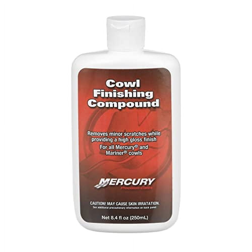 Mercury 859023K1 High-Gloss Cowl Finishing Compound, Fine Grit, 8.4 ...