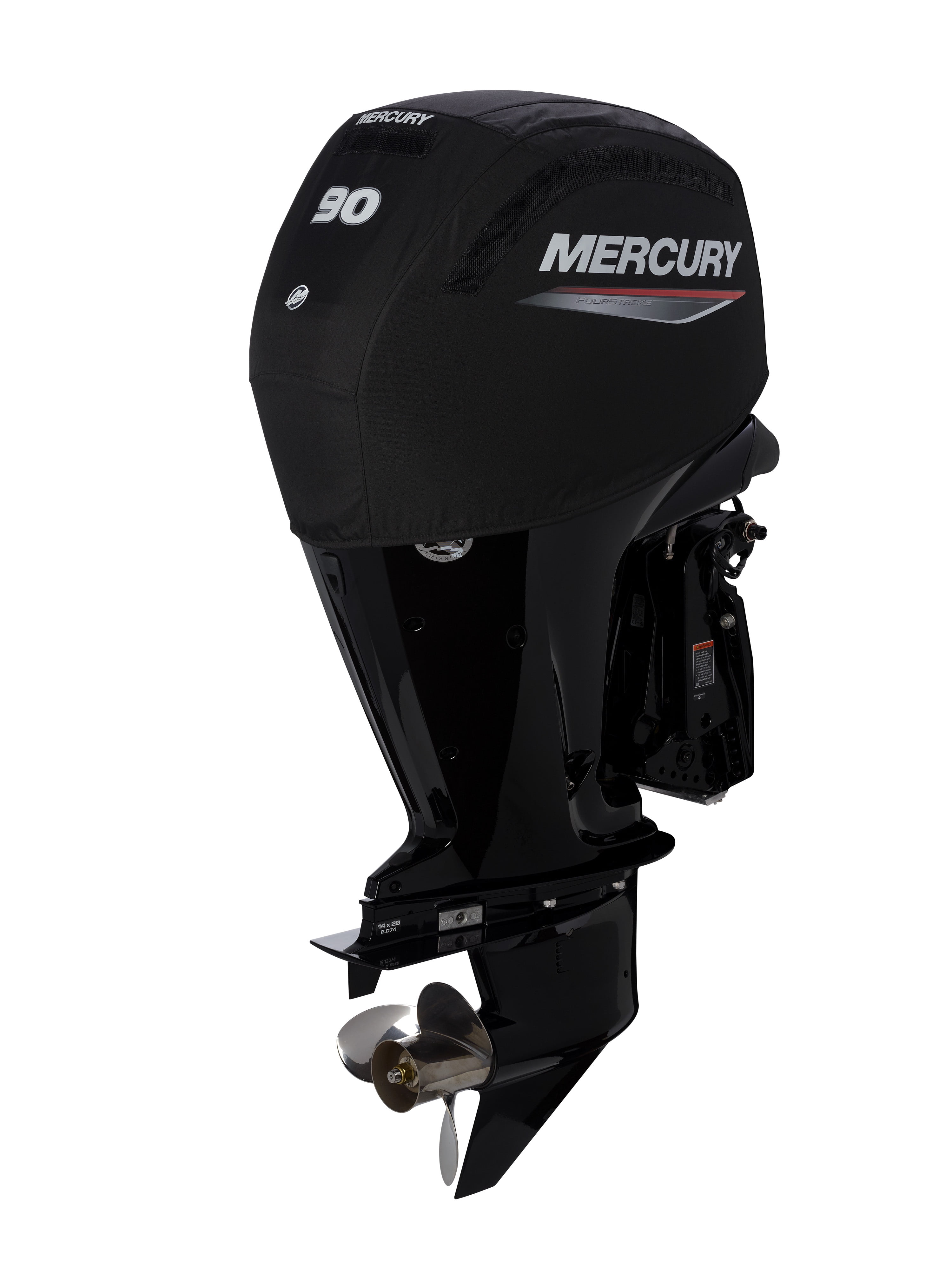 Mercury 8M0228507 2.1L 90hp FourStroke Outboard Vented Splash Cover ...