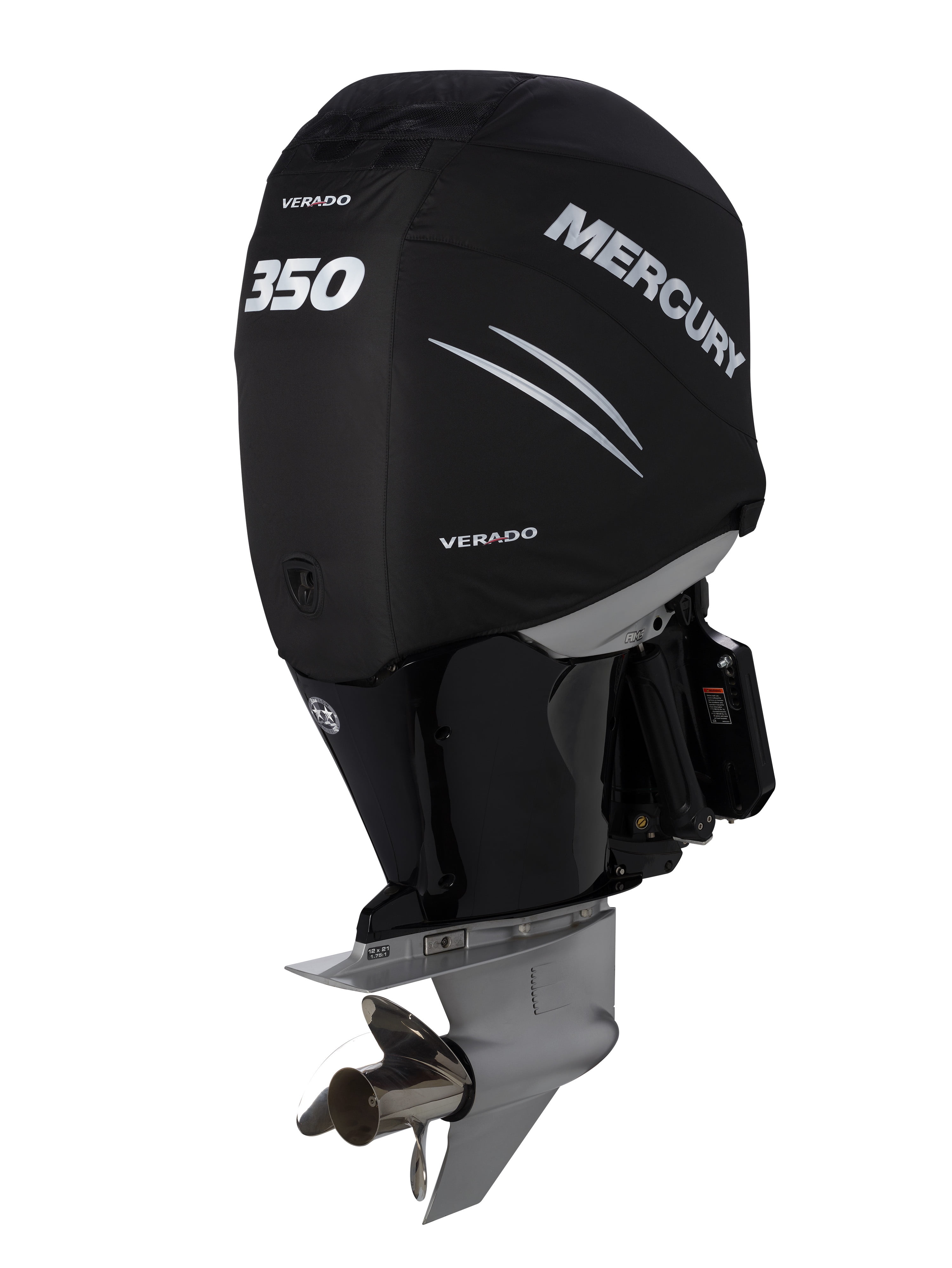 Mercury 8M0228518 L6 350hp Verado Outboard Vented Splash Cover ...