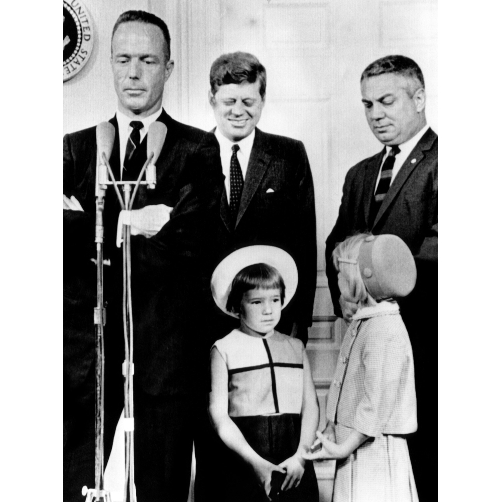 Mercury Astronaut Scott Carpenter Visits The White House. President ...