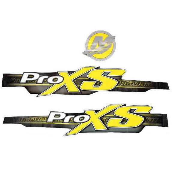Mercury Boat Cowling Decals 317055 | Optimax Pro XS Yellow (Set of 3 ...