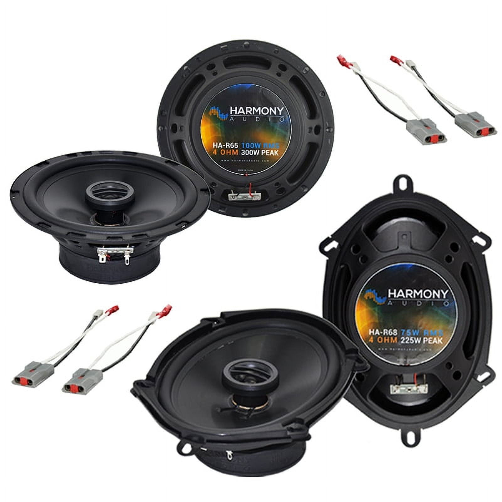 Mercury Capri 1991-1994 Factory Speaker Replacement Harmony R65 R68 Package - Walmart.com