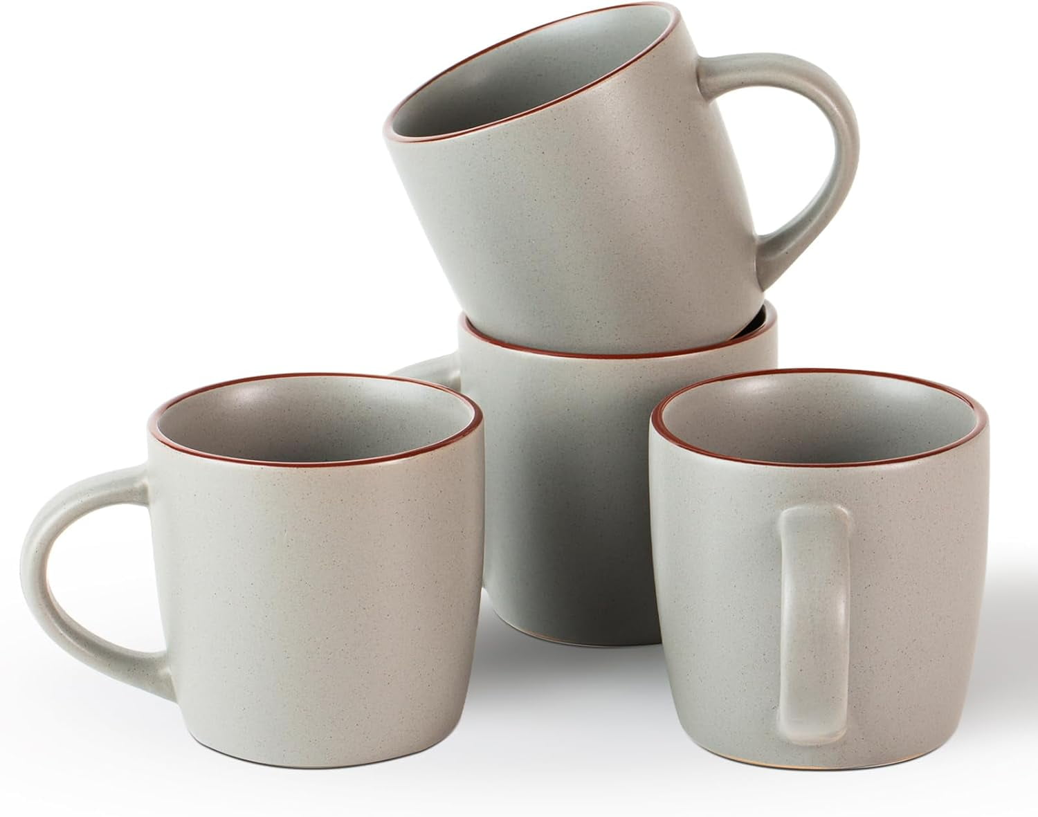 Mercury Coffee Mugs 13 oz, Coffee Mugs Set of 4 with Handle, Cups for ...