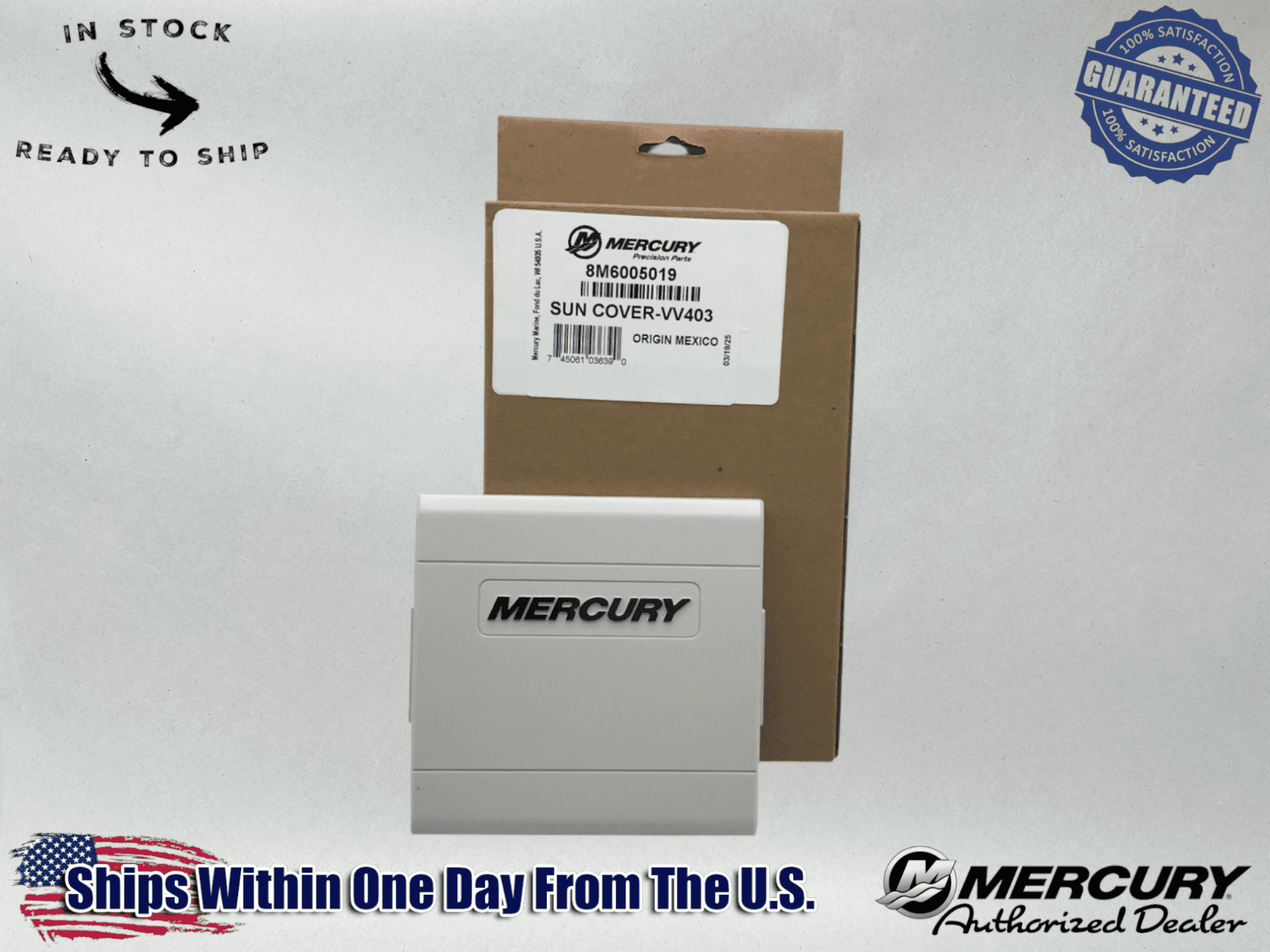 Mercury Genuine OEM Authentic Smart Craft Vessel View 403 Sun Cover ...