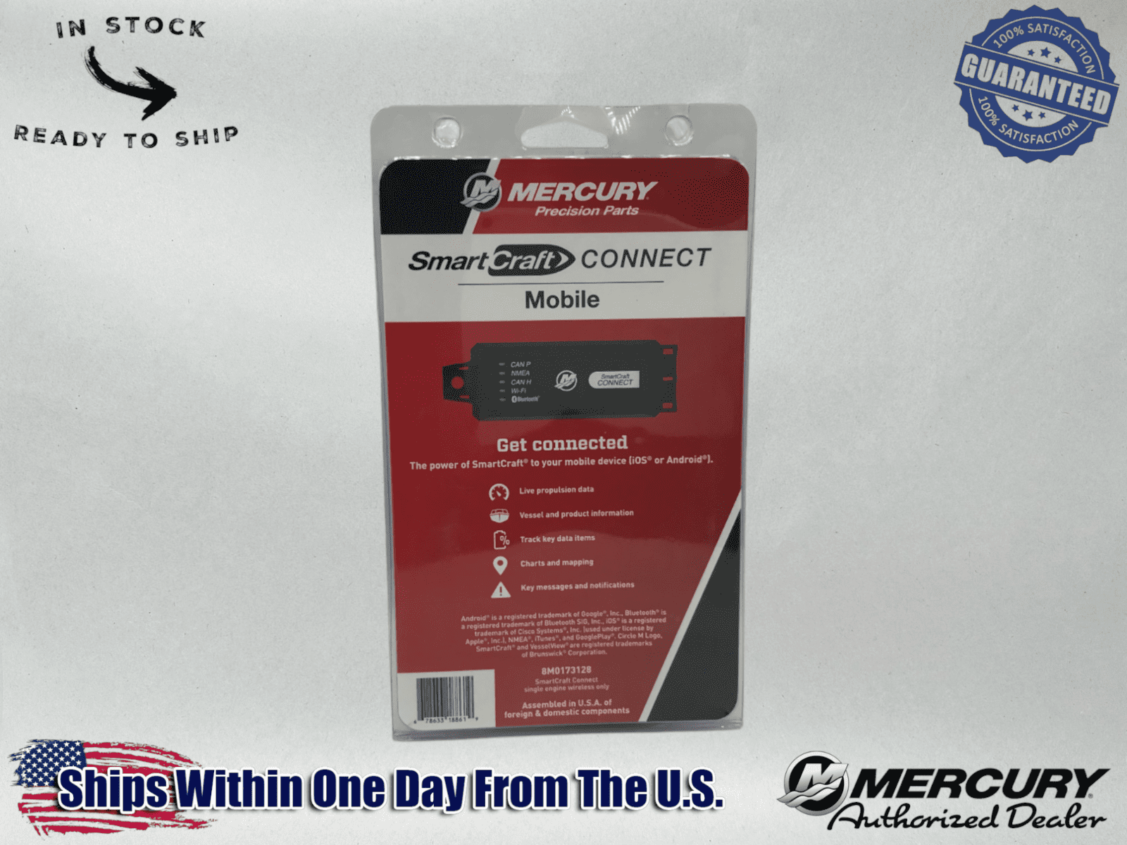 Mercury Genuine OEM Authentic Smartcraft CONNECT Mobile Vessel View ...
