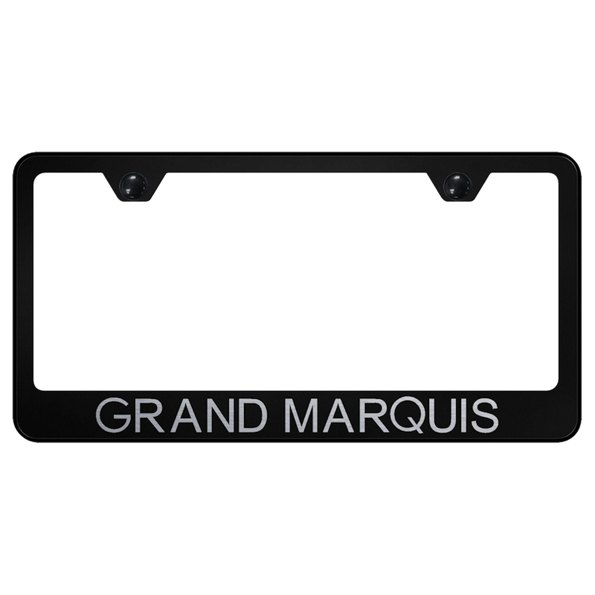 Mercury Grand Marquis Laser Etched Logo Stainless Steel License Plate ...