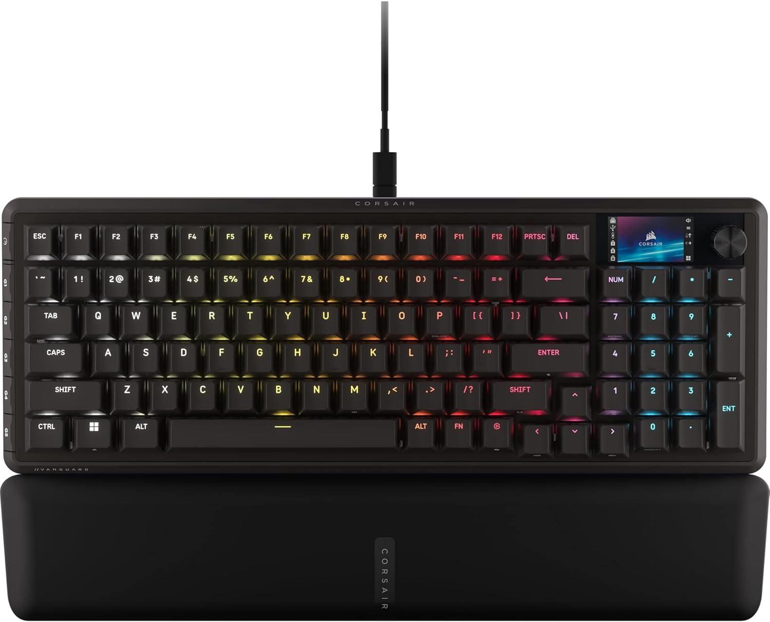Mercury K1 Pro Wireless Mechanical Gaming Keyboard, 75% Layout RGB ...