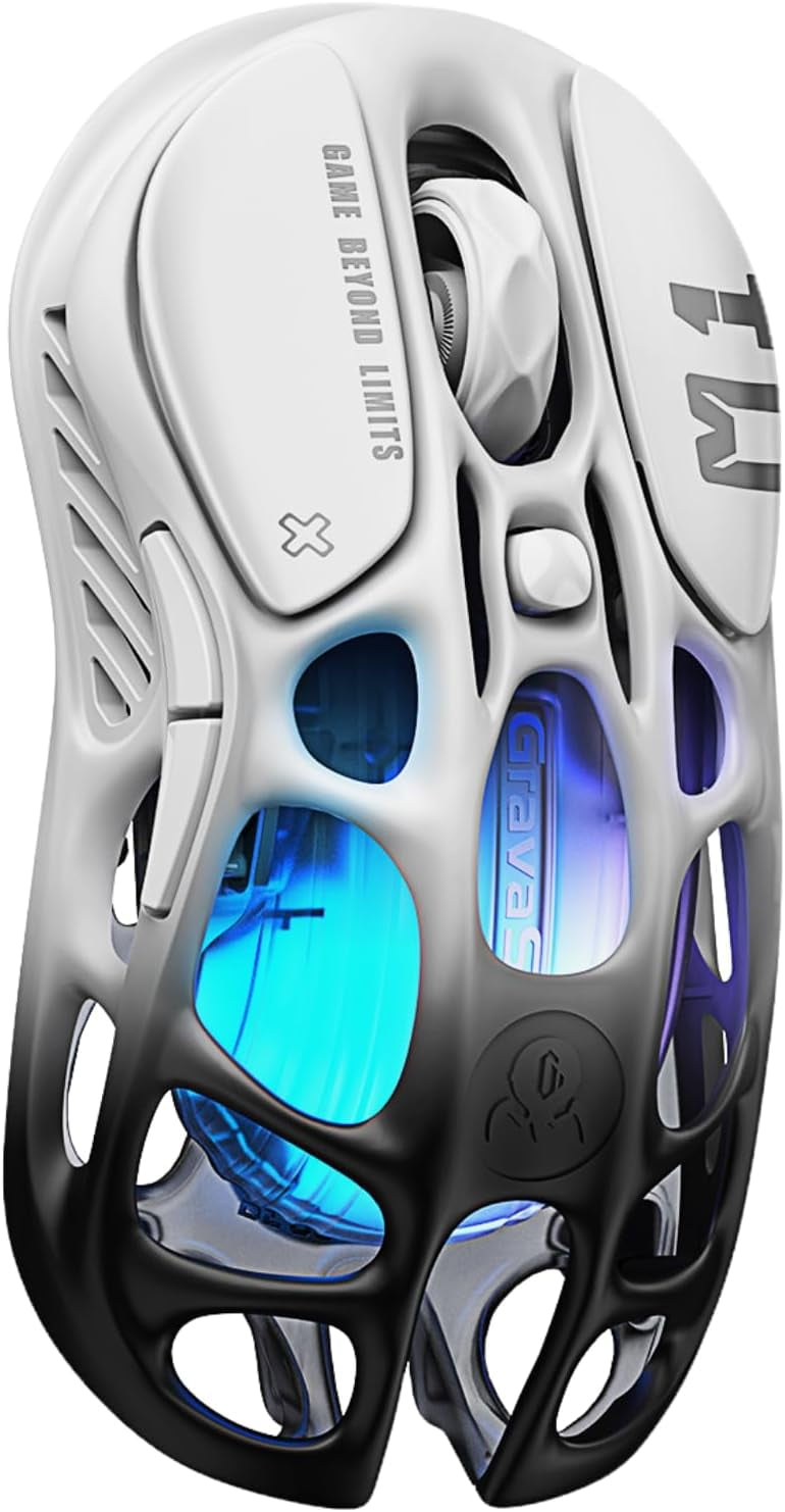Mercury M1 Pro Gaming Mouse, Lightweight Magnesium Alloy, 26,000 DPI ...