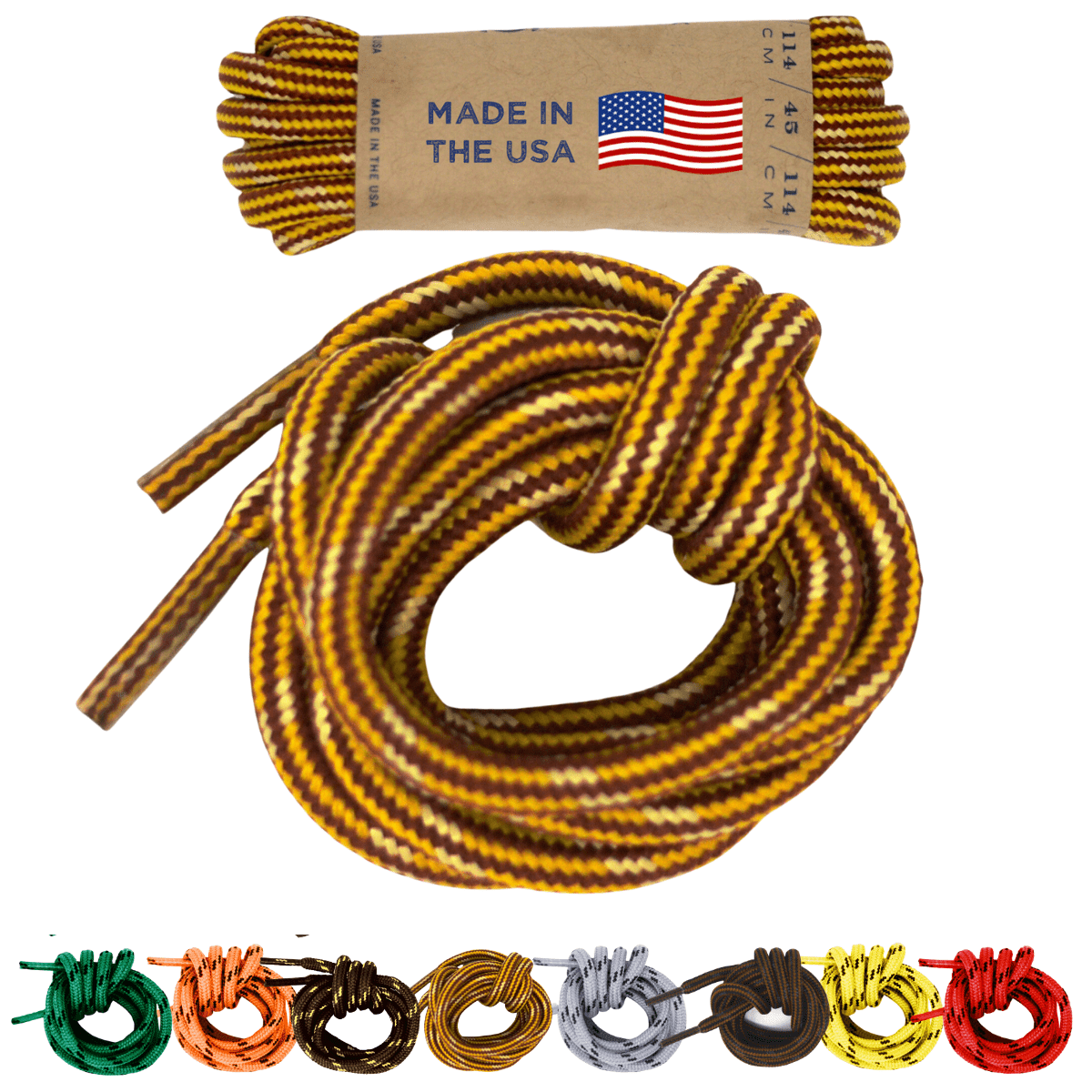 Mercury + Maia Honey Badger Boot Laces Heavy Duty w/Kevlar - Made in ...
