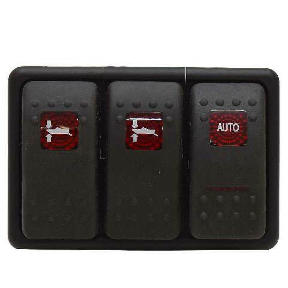 Mercury Marine Boat Trim Tab Switch Panel 8M0068878 | Black - Walmart.com