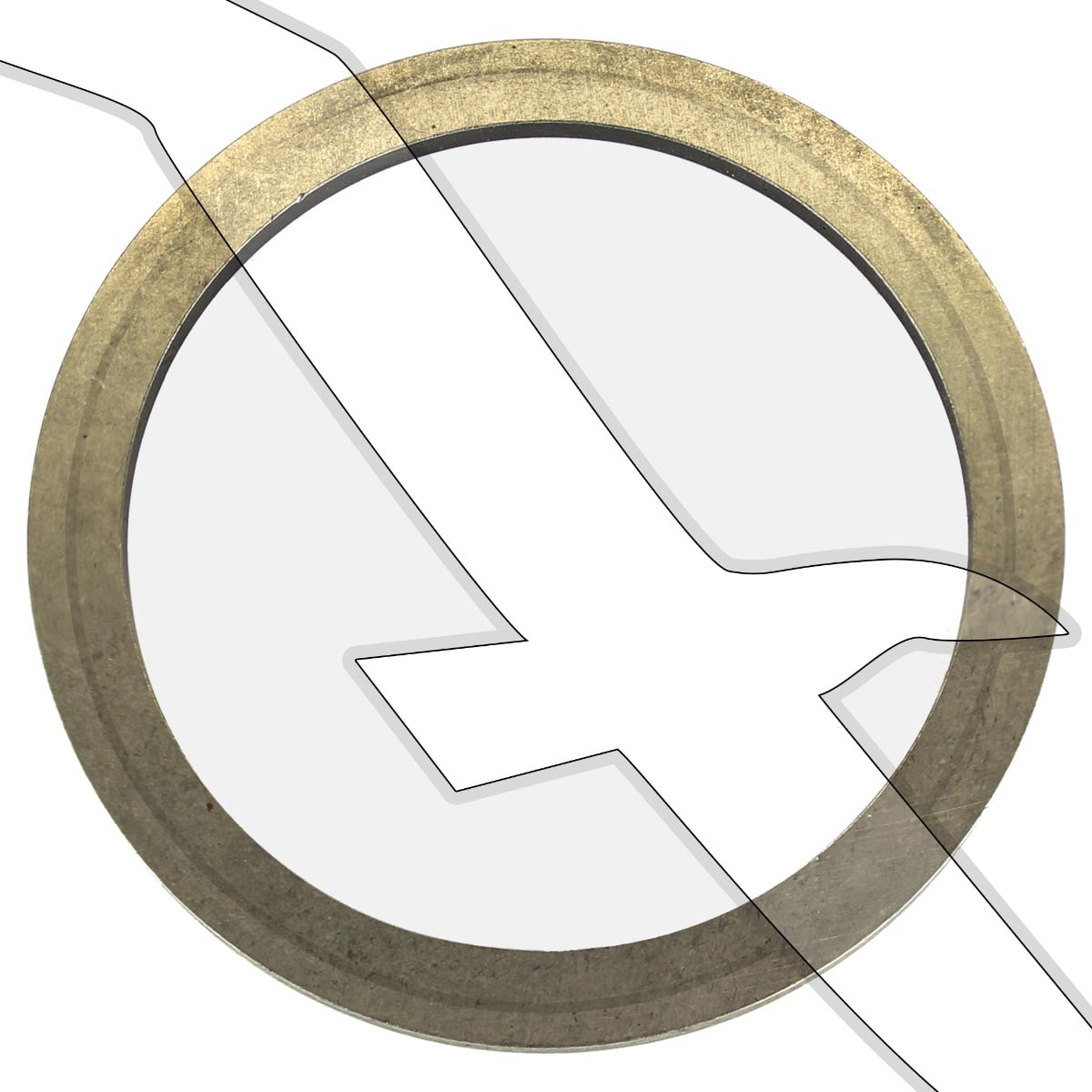 Mercury Marine Mercruiser Sterndrive Motor TRS Lower Unit Thrust Ring ...