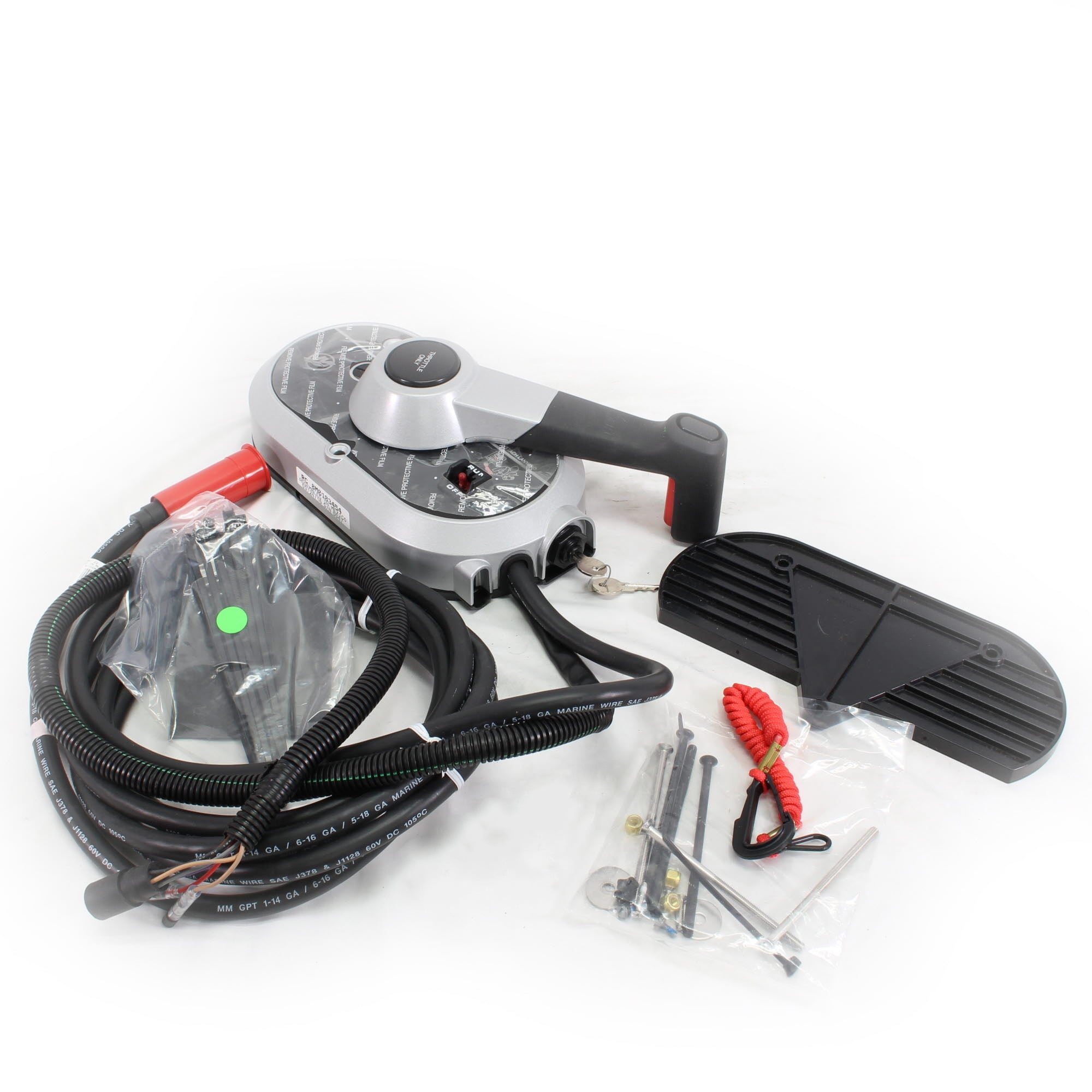 Mercury Marine Quicksilver New OEM Side Mount Remote Control, 8M0103454 ...