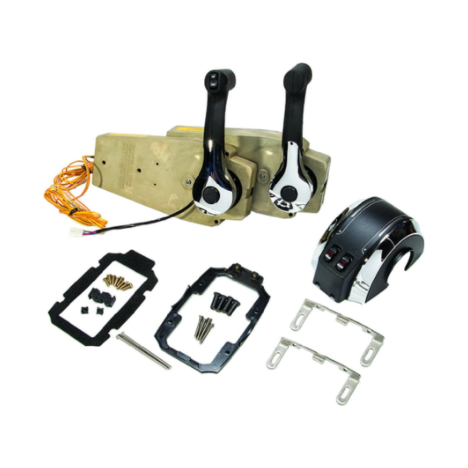 Mercury New OEM Mercury-Quicksilver Console Mount Remote Control Gen II ...