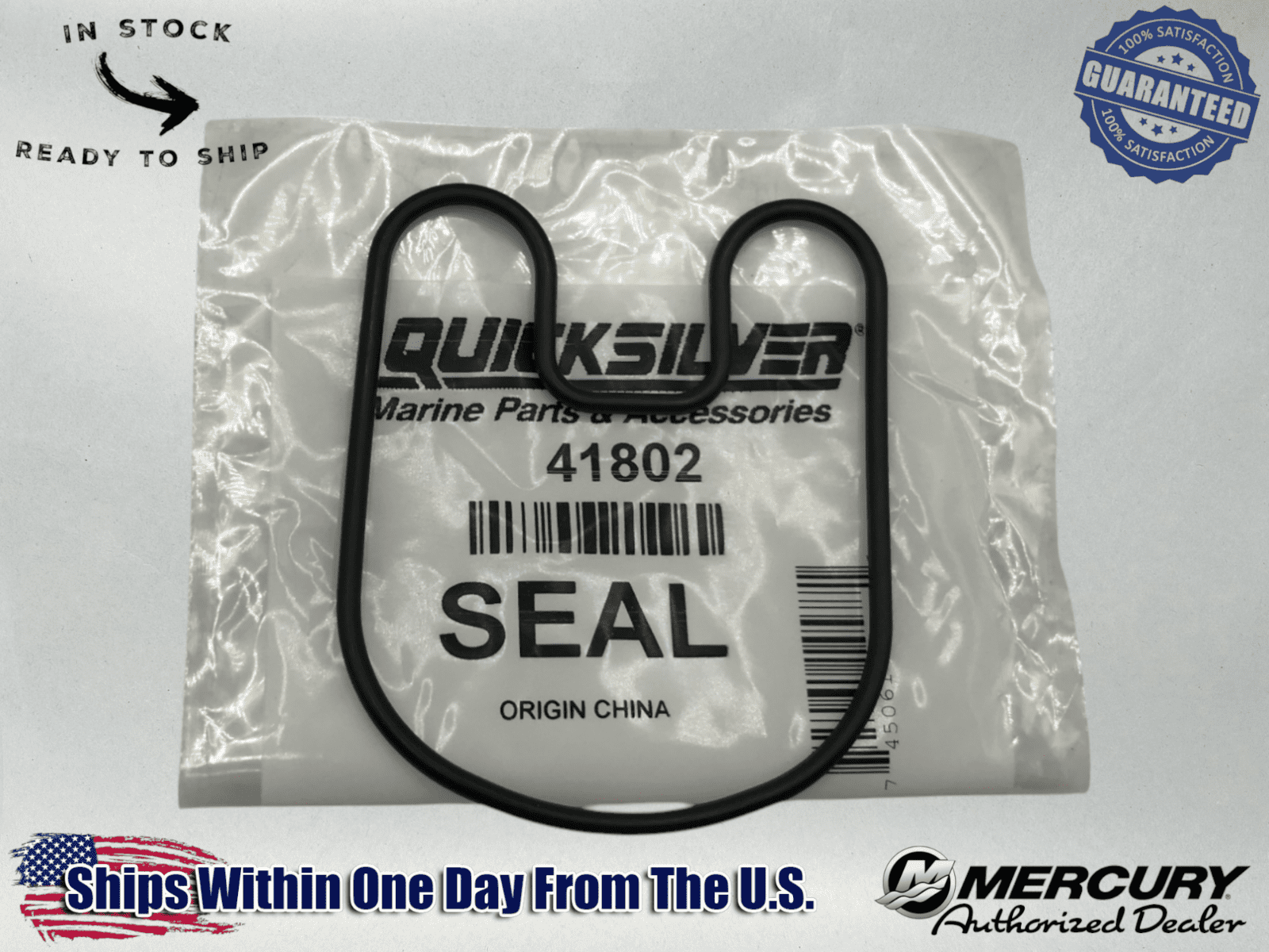 Mercury OEM Alpha Bravo Exhaust Y-Pipe to Gimbal Seal Gasket O-ring ...