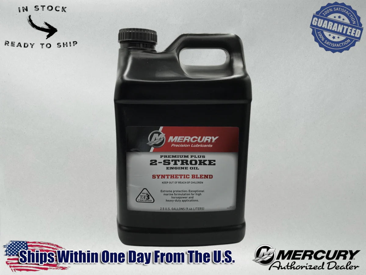 Mercury OEM DFI Direct Injection SS 2-Stroke Oil 2.5 Gallon 858028K01 ...
