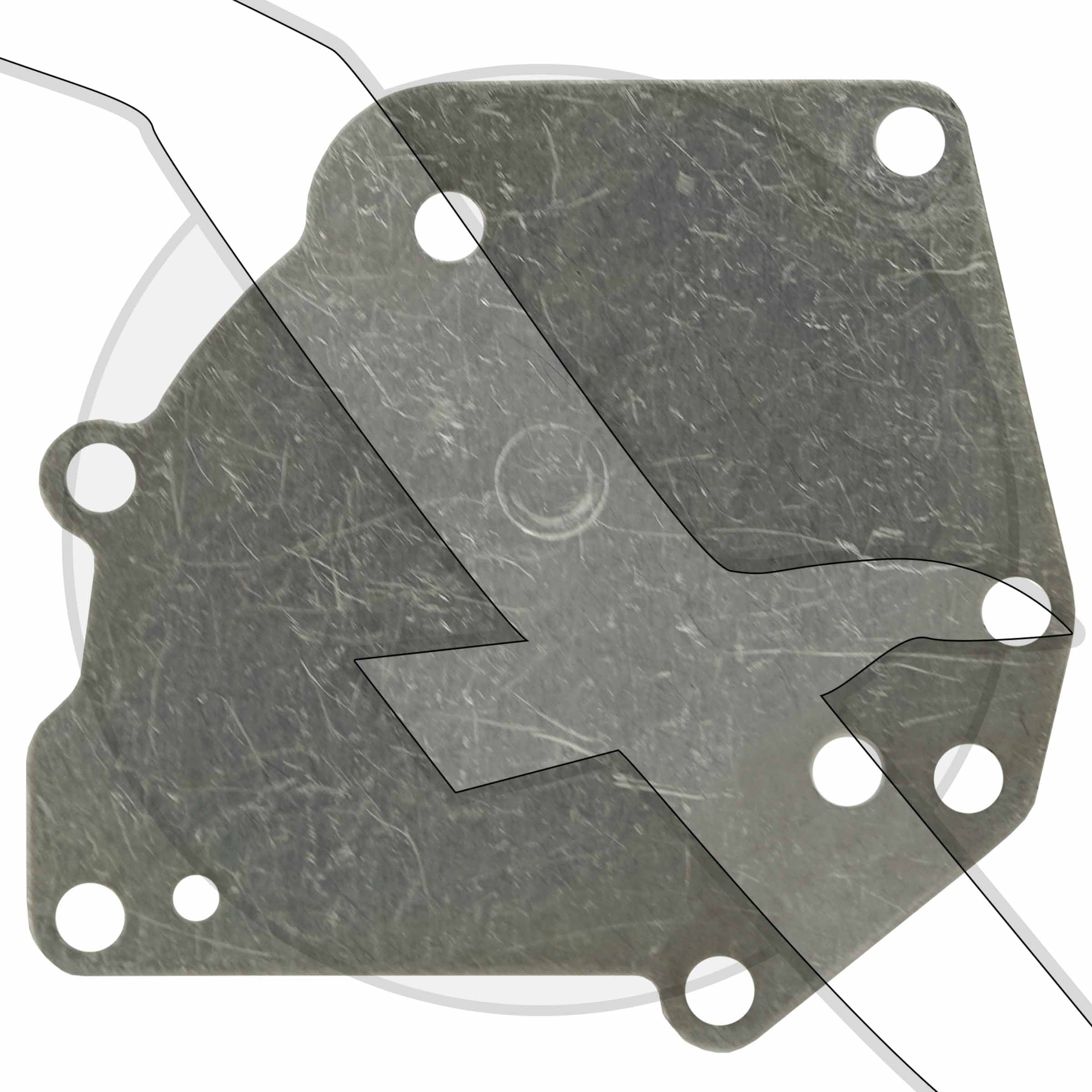 Mercury Outboard Plate 46234 - Walmart.com