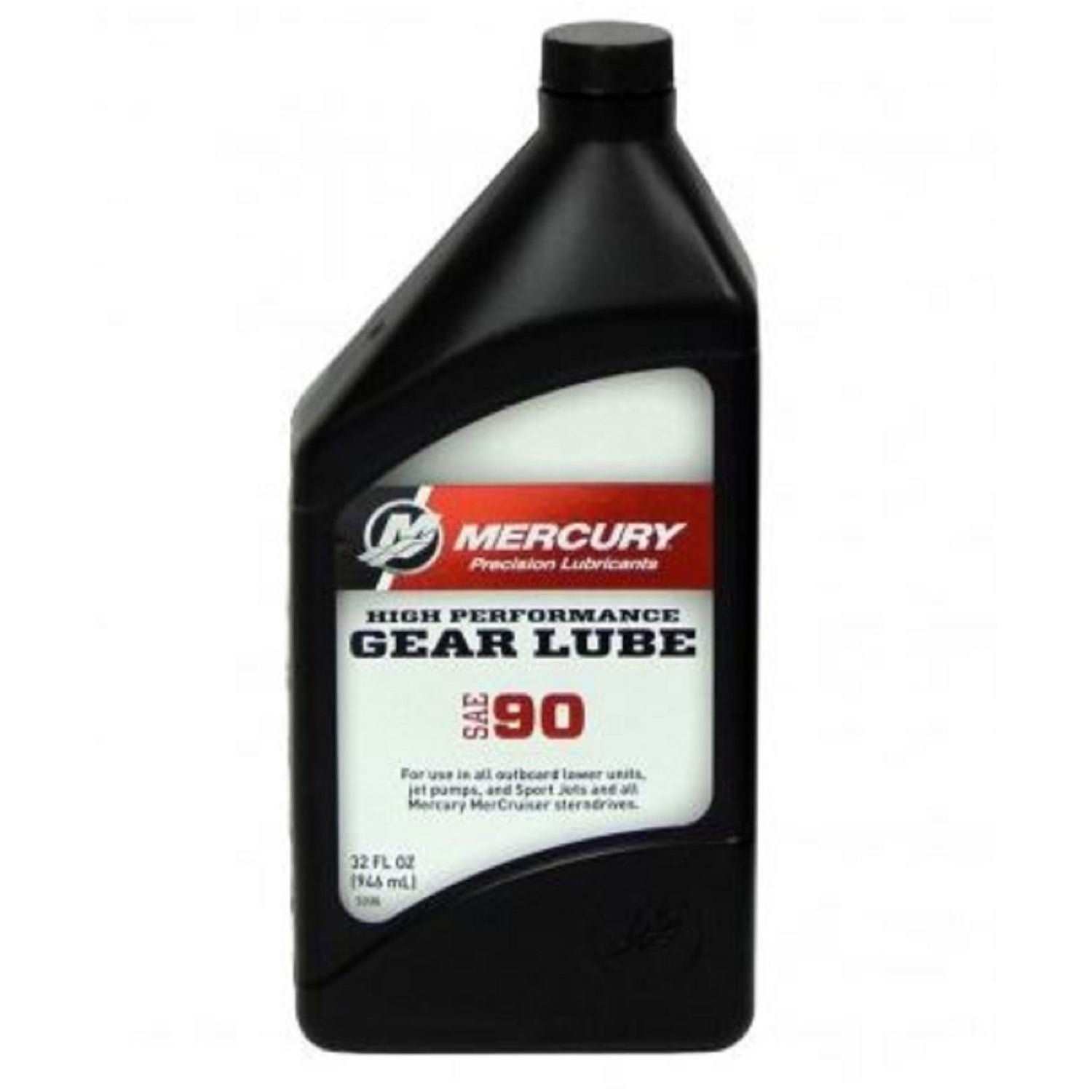 Mercury Quicksilver OEM High Performance Gear Oil Quart 32oz. 92 ...