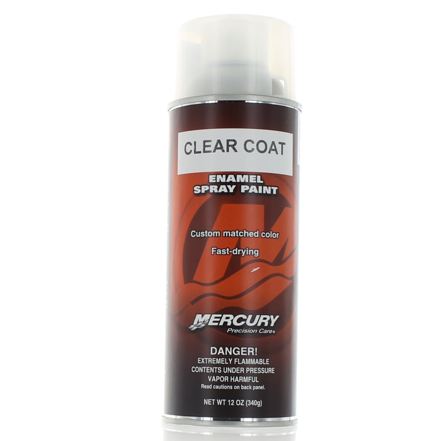 Mercury Quicksilver Quicksilver OEM Spray Paint Clear Coat 12oz Can 92 ...