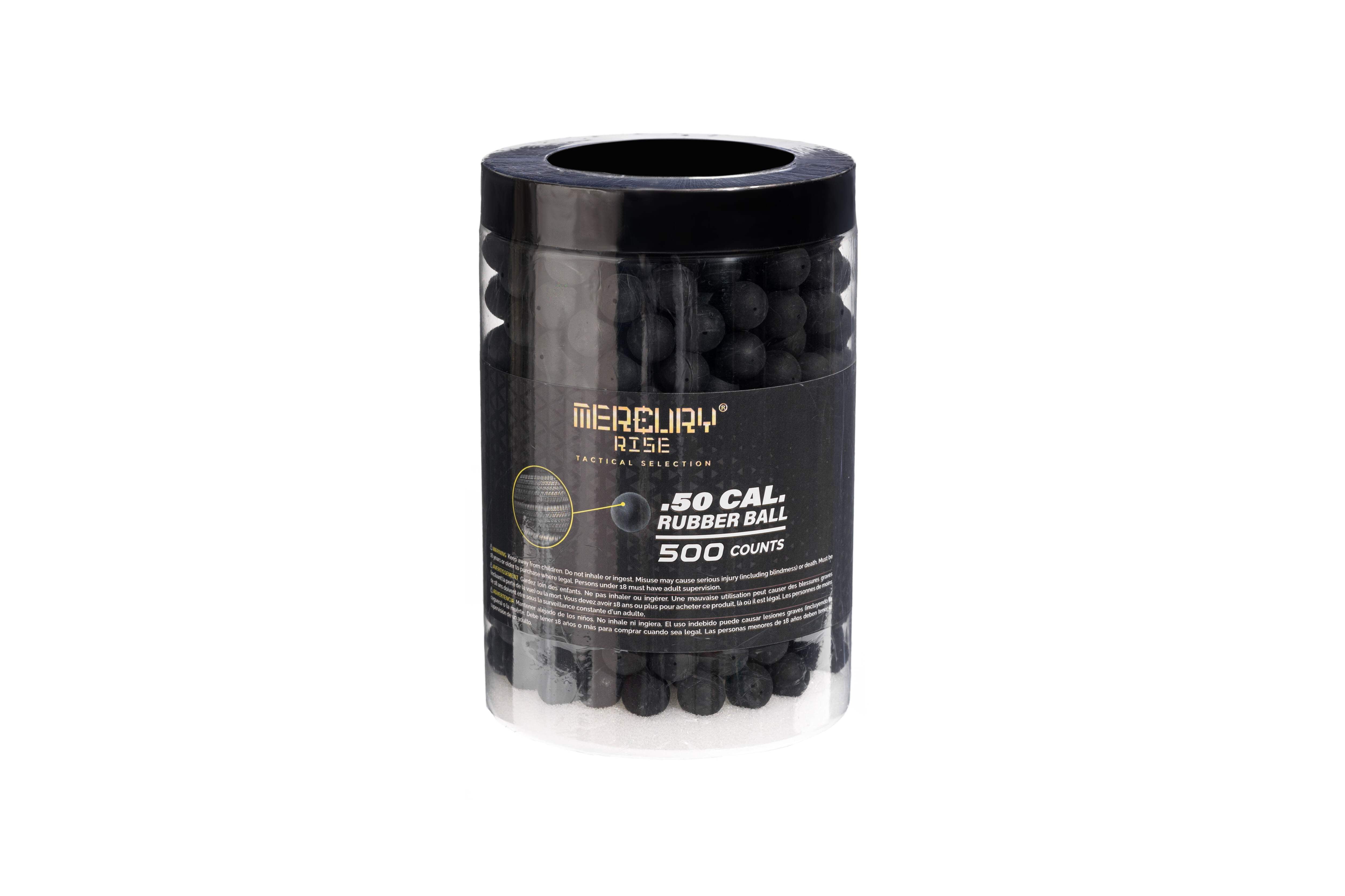 Mercury Rise Self Defense TPE Rubber Ball Ammo for Training Pistol ...