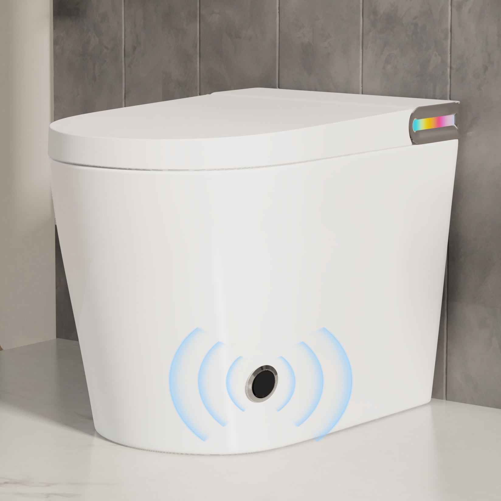 Mercury Smart Toilet with Auto Open & Close, Heated Seat, Aromatherapy ...