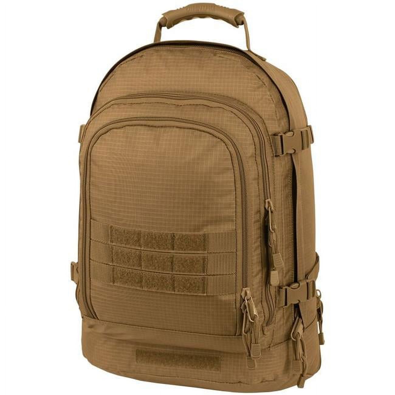 Mercury Tactical Gear 3-Day Stretch Backpack, Coyote & Ripstop Nylon ...