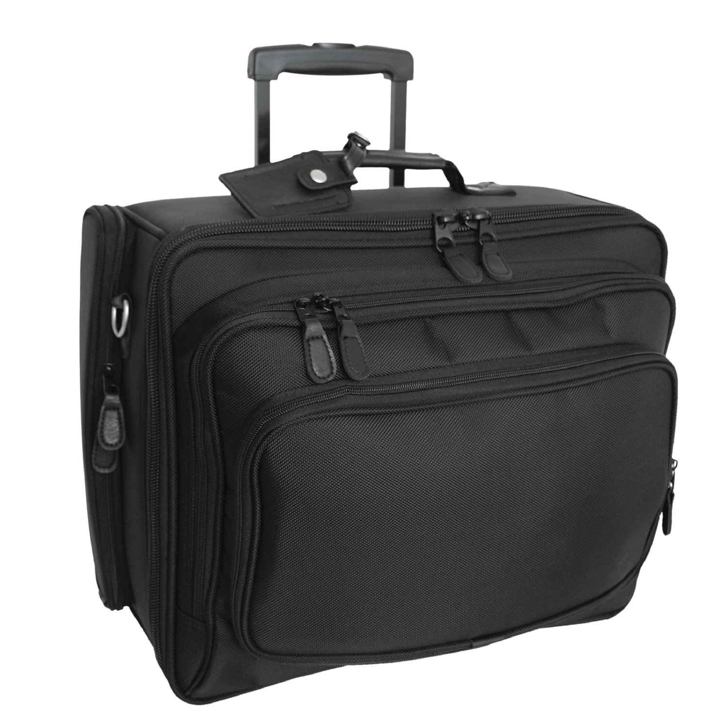 Mercury Tactical Gear Wheeled Computer Case, Black, TAA Compliant ...