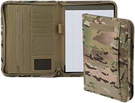 Mercury Tactical Gear Zippered MultiCam Padfolio Ring Binder (MRC7526 ...