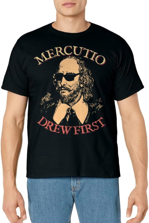 Mercutio Drew First William Shakespeare Romeo & Juliet T-Shirt ...