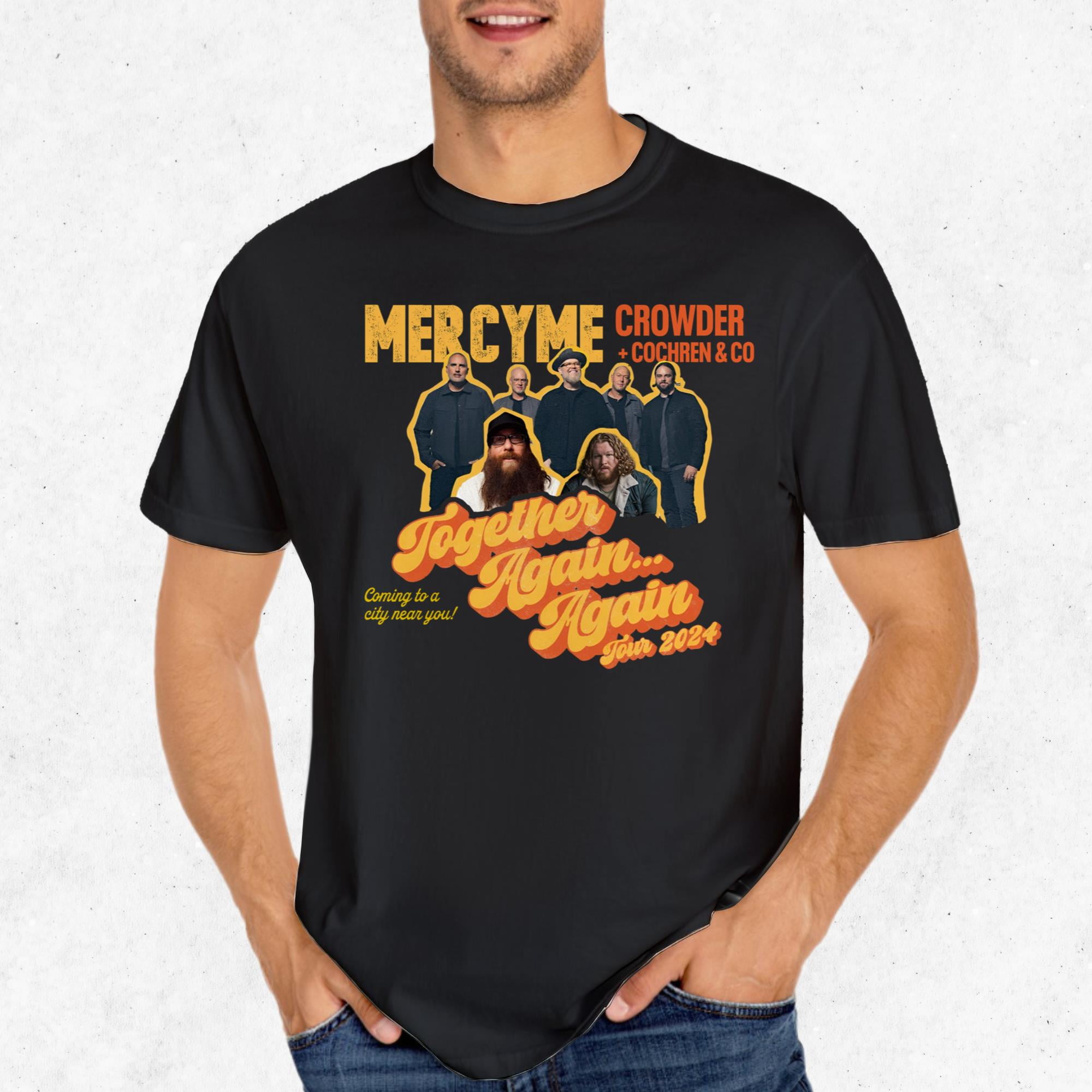 MercyMe Together Again Tour 2024 T-Shirt - Exclusive Christian Band ...