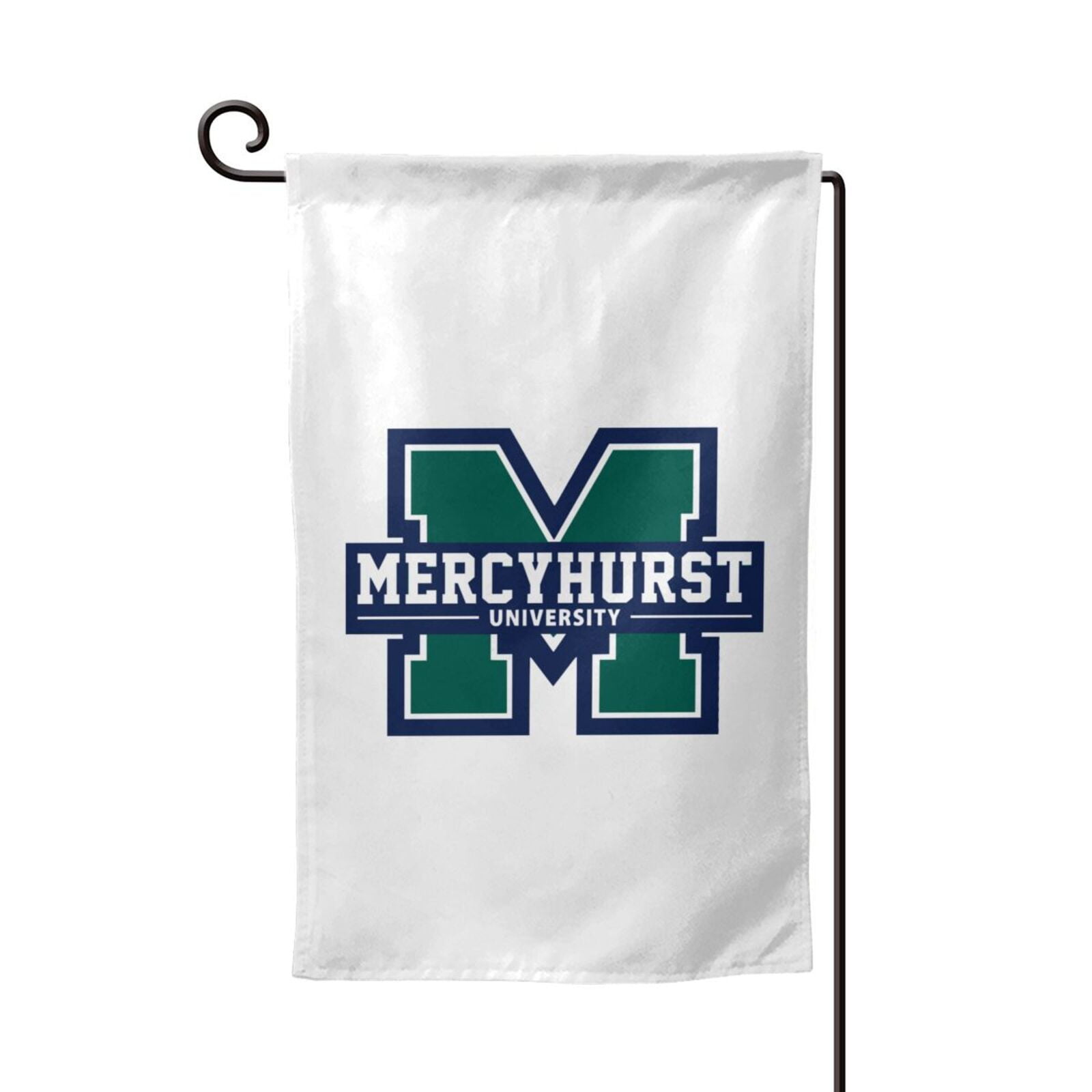 Mercyhurst University Logo Garden Flag Double Sided Banners For Outdoor ...