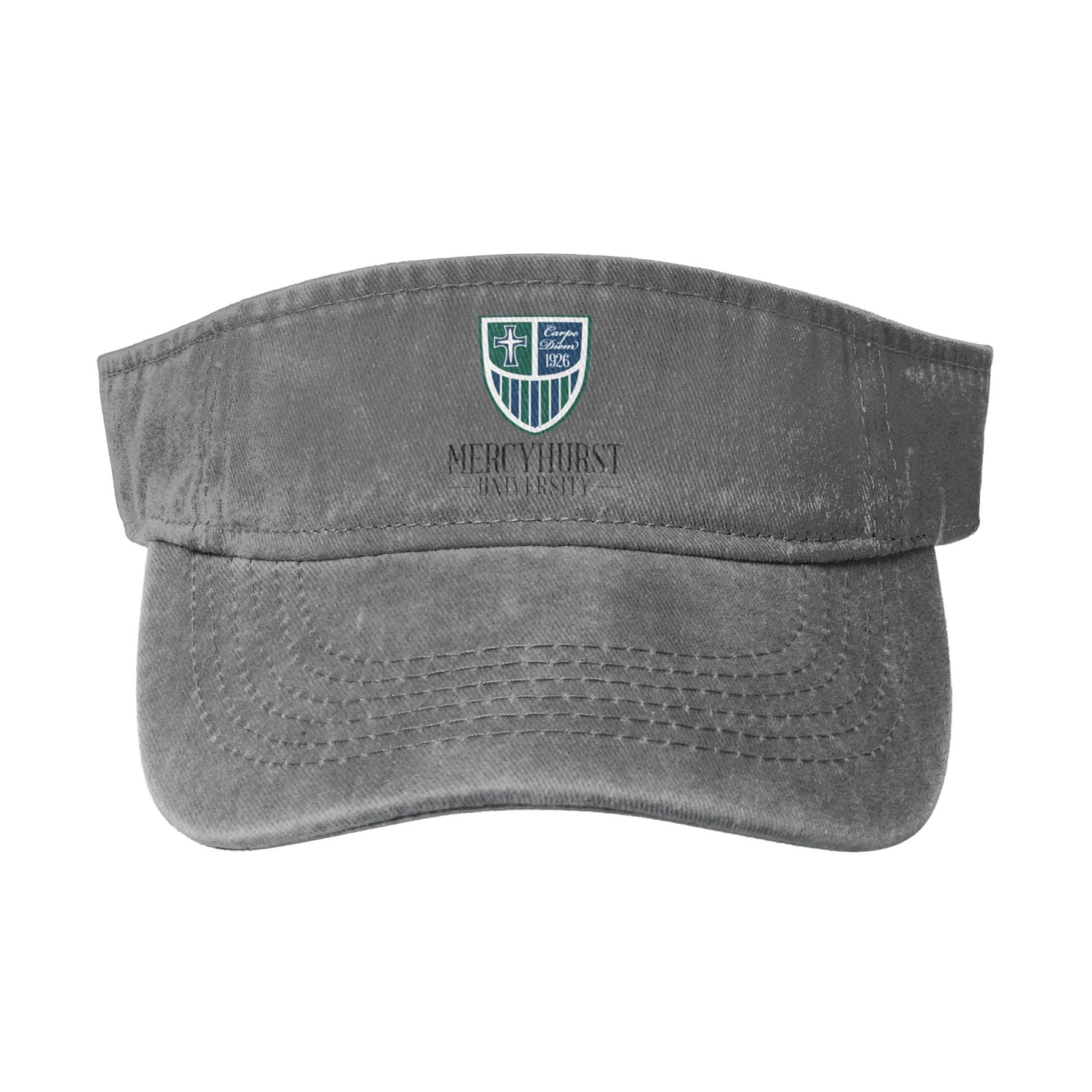Mercyhurst University Logo Washed Cowboy Empty Top Baseball Sun Cap ...