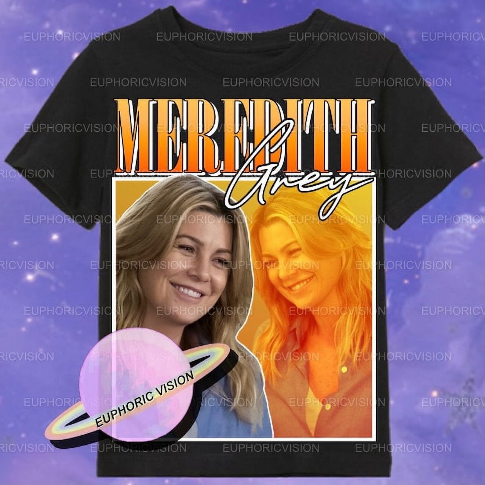 Meredith Grey 90’s Vintage Tee - Walmart.com