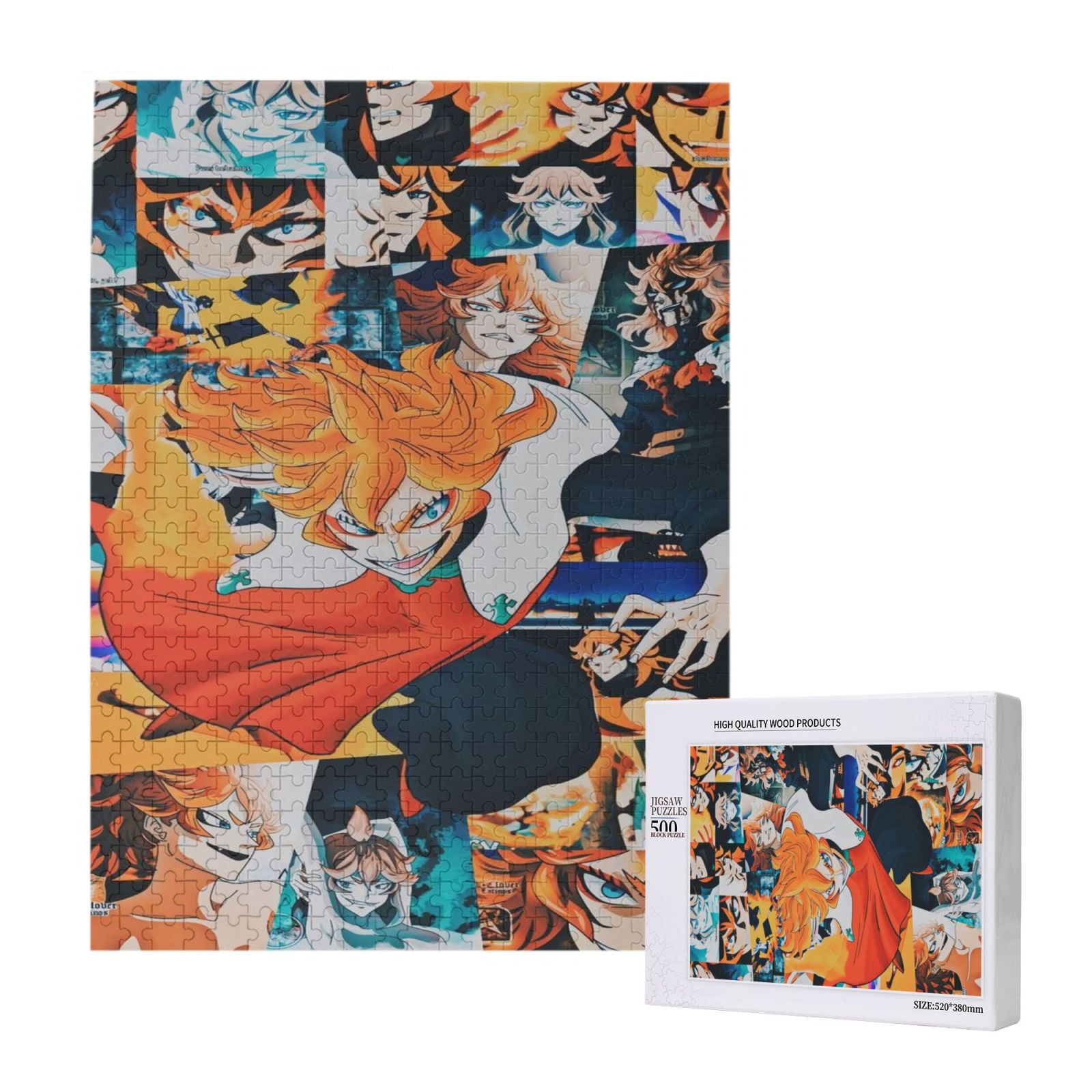 Mereoleona Vermillion Jigsaw Puzzle Interactive Brain Teaser Board Game ...